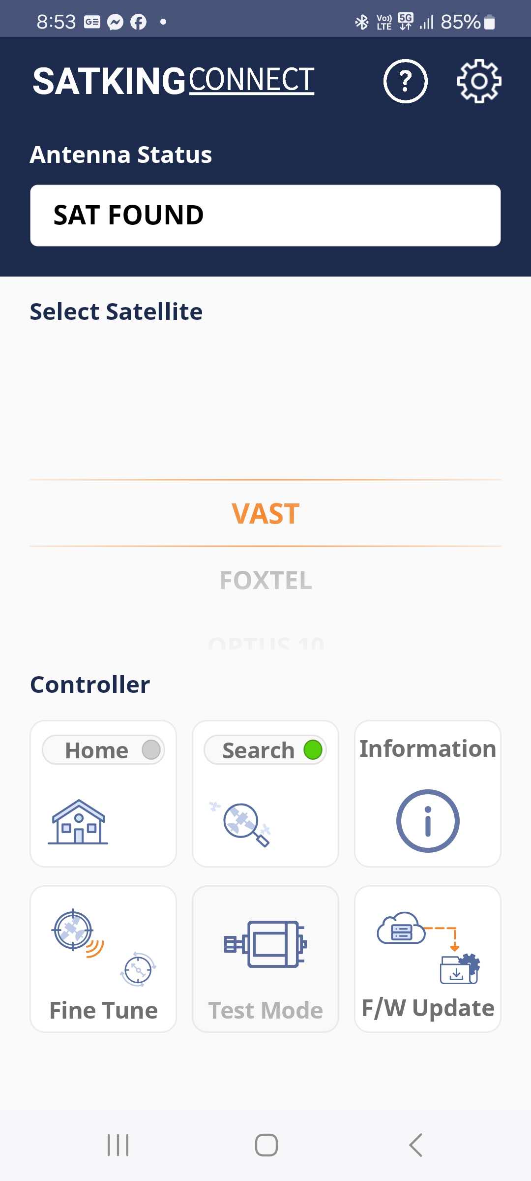 Caravan Satellite Dish - Satking Pro Max Australia